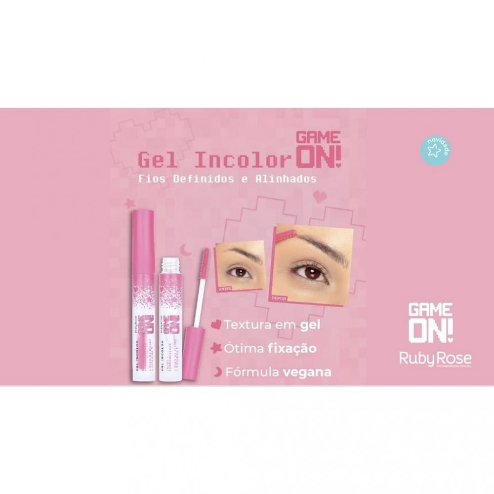 Enigma Make - Gel Incolor Cilios + Sobrancelhas - Game On - Ruby Rose ...